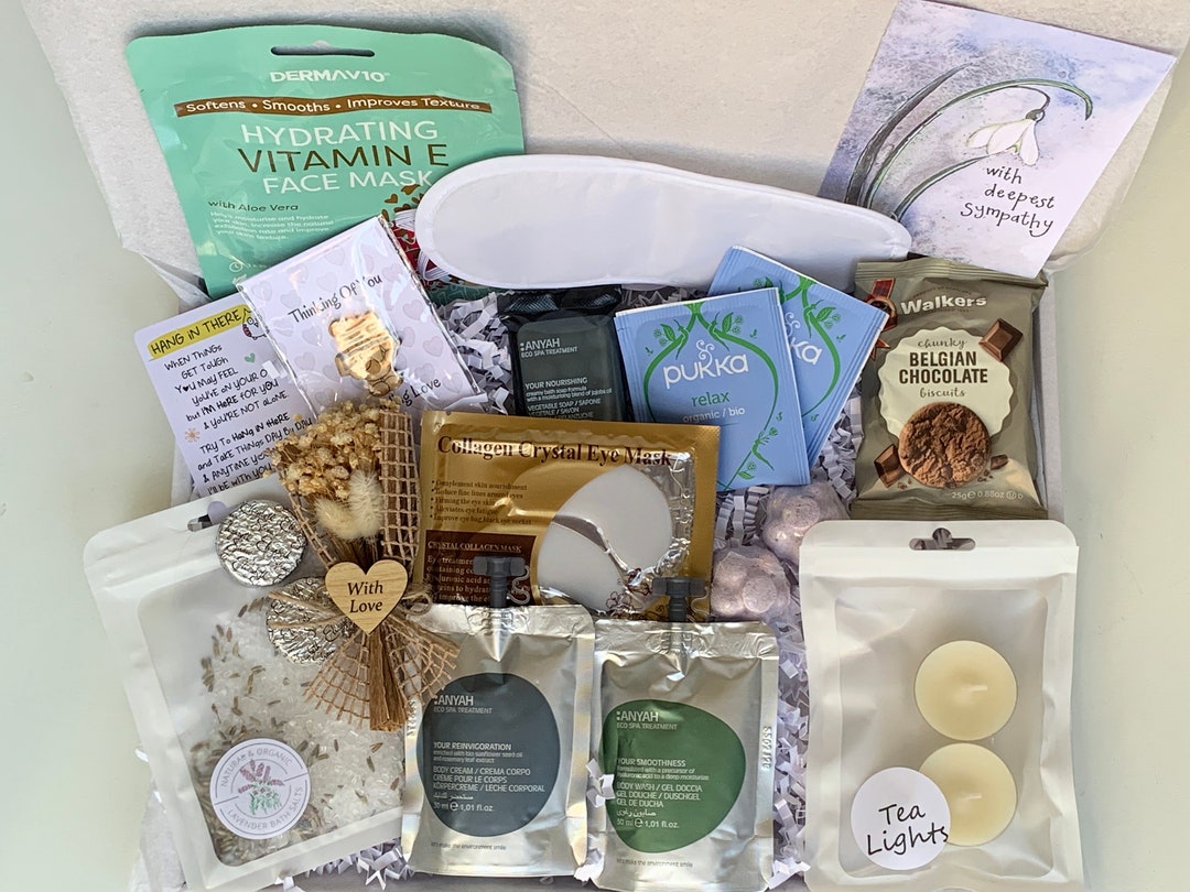 Thinking of You Gift Hamper, Sympathy Gift for Loss, Comfort Gift Box ...