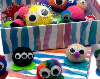 QUIET CRITTERS - LG. Jar With Poem & Poms Teacher Resource, Classroom ...