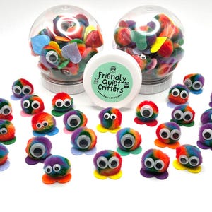 Quiet Critters Desk Pets Warm Fuzzy Adhesive Quiet Critter Reward Jar ...