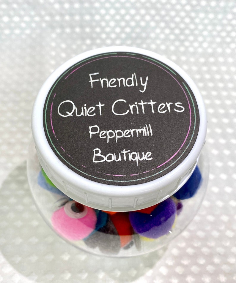 Quiet Critters Reward Jar Classroom Management Warm Fuzzy Reward ...