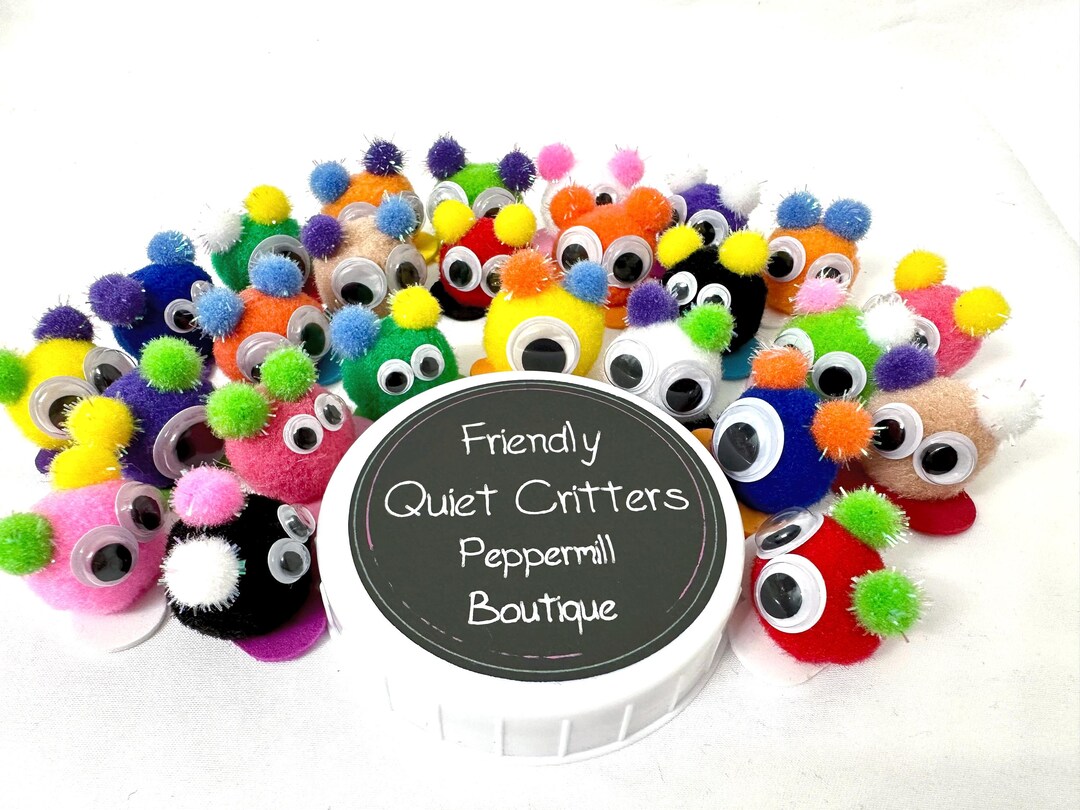 Quiet Critters Box Reward Prizes Teacher Resource Poms Classroom ...