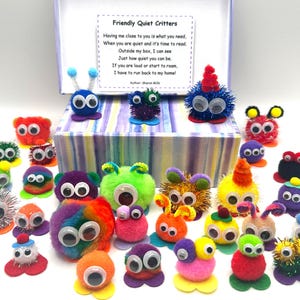 Quiet Critter Warm Fuzzies Behavior Management Quiet Critters Teacher ...