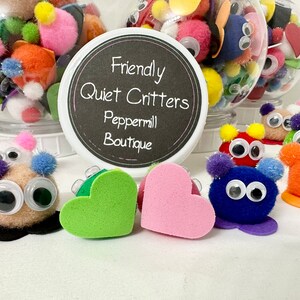 Quiet Critters (20/25/30) With Poem and Jar Home Classroom Management ...