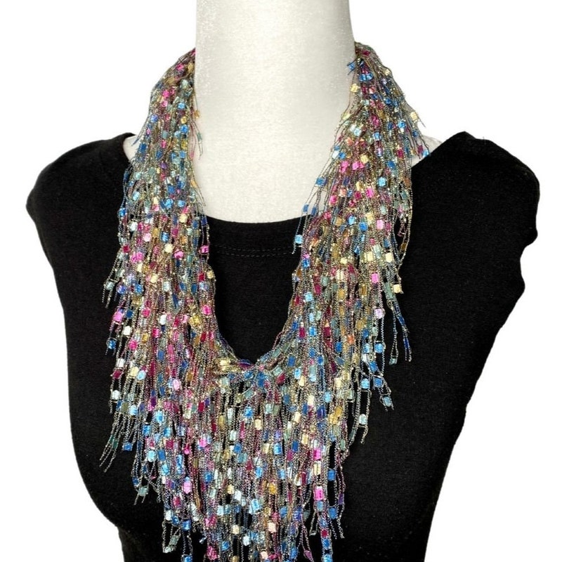 Ladder Yarn Scarf Pattern - Etsy