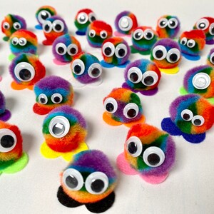 Rainbow Quiet Critter Classroom Management Quiet Critter Desk Companion ...