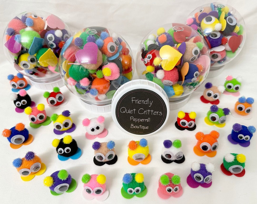 Quiet Critters (20/25/30) With Poem and Jar Home Classroom Management ...