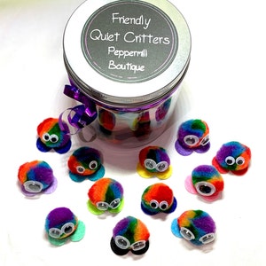 Rainbow Quiet Critter Classroom Management Quiet Critter Desk Companion ...