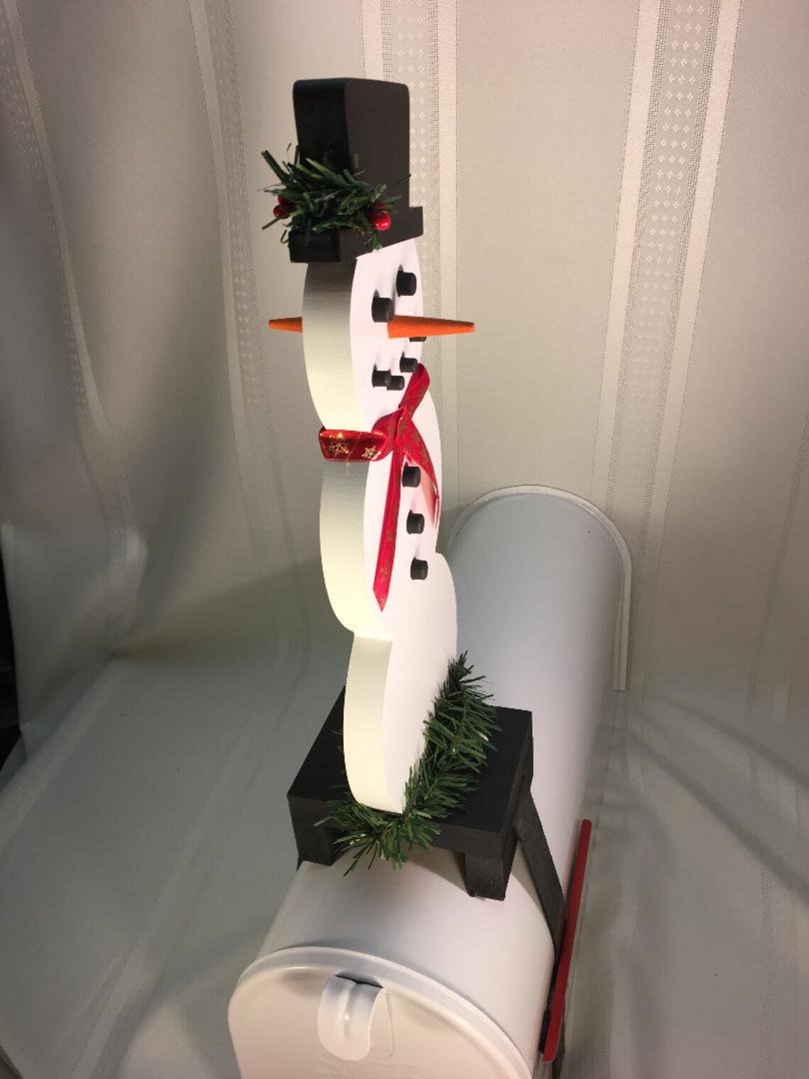 Mail Box Snowman | Etsy