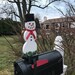 Mail Box Snowman - Etsy