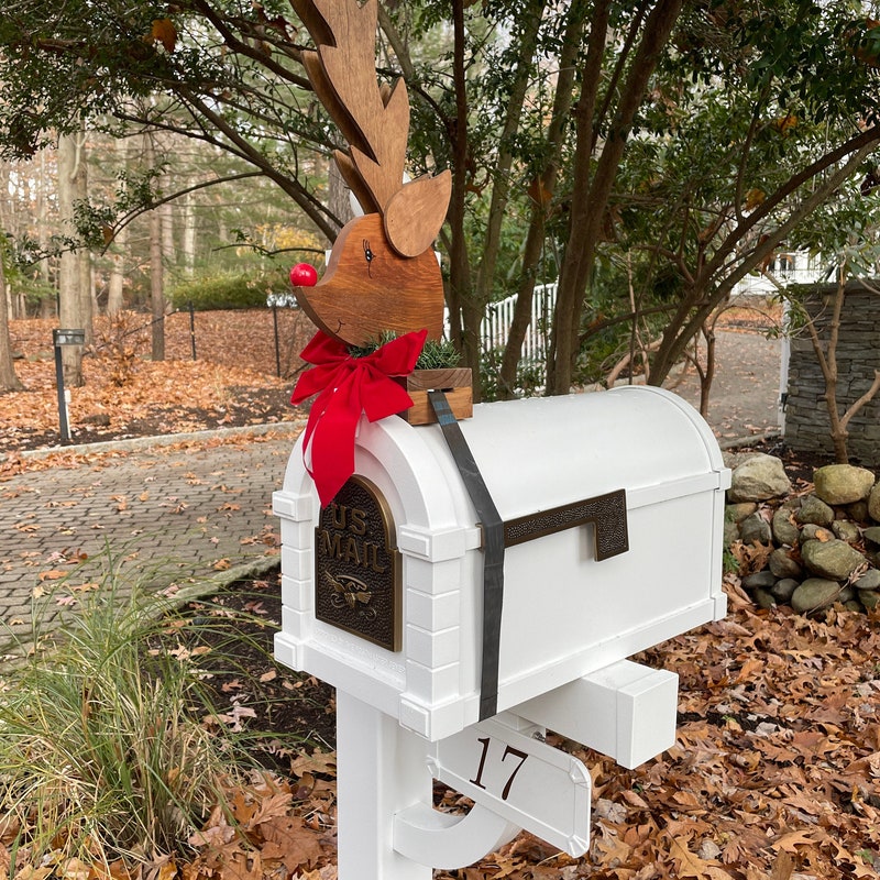 Mailbox Decor, Christmas - Etsy