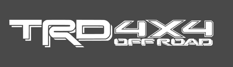TRD 4x4 off Road Tacoma Tundra 4runner SVG Vector File - Etsy