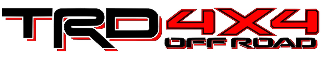 TRD 4x4 off Road Tacoma Tundra 4runner SVG Vector File - Etsy
