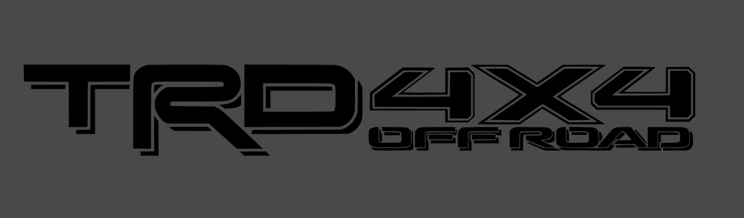 TRD 4x4 off Road Tacoma Tundra 4runner SVG Vector File - Etsy