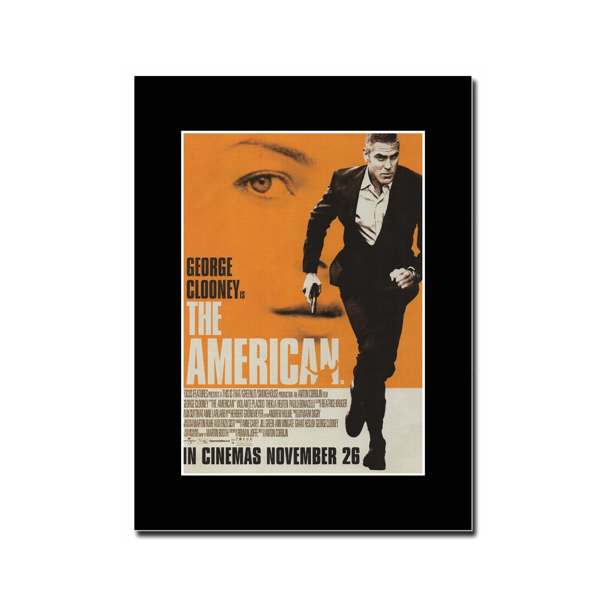 George Clooney The American Poster