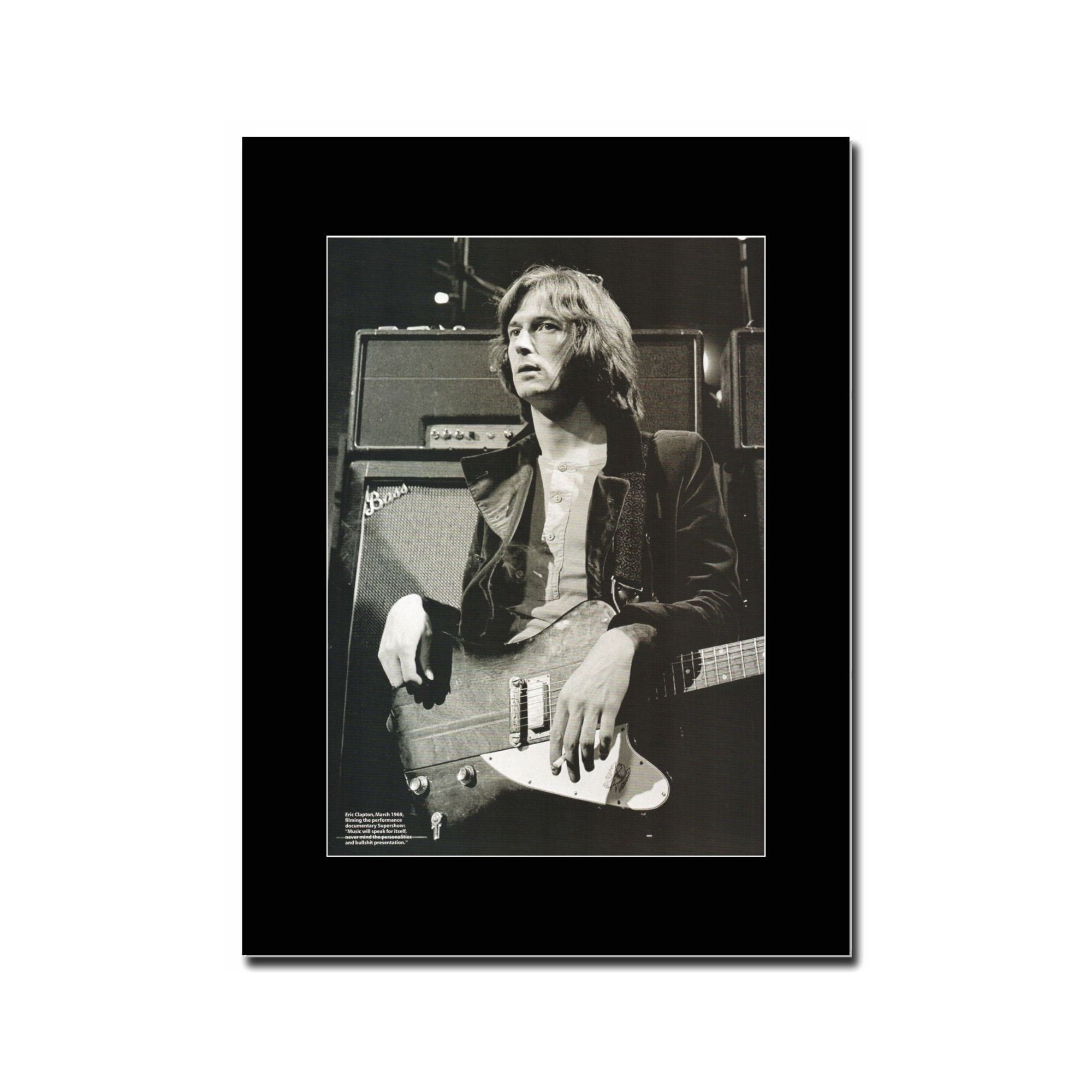 Eric Clapton Stencil