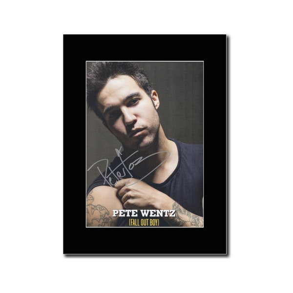 Pete Wentz - Etsy