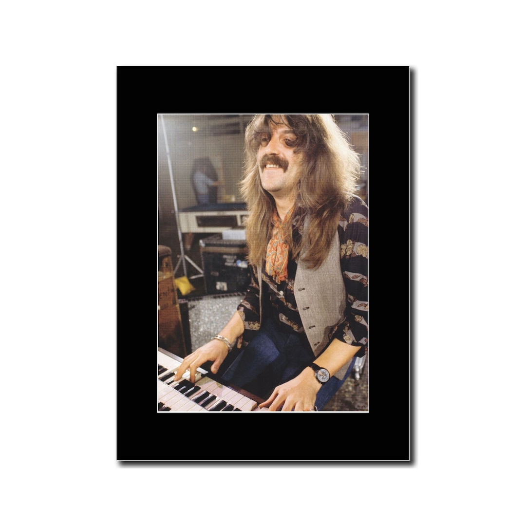 Deep Purple John Lord Keyboard Maestro Matted Mounted - Etsy