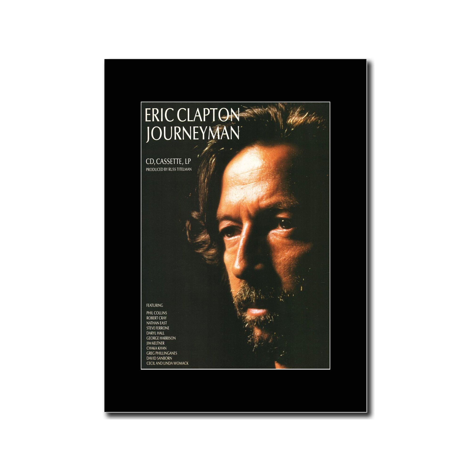 Eric Clapton Stencil