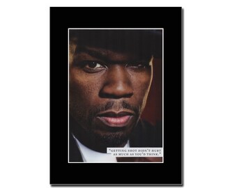 50 Cent Poster and Frame - Etsy