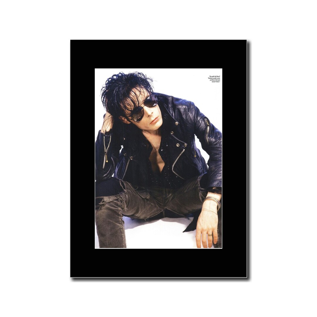 The Sisters of Mercy Andrew Eldrich the Goth Axl Rose - Etsy