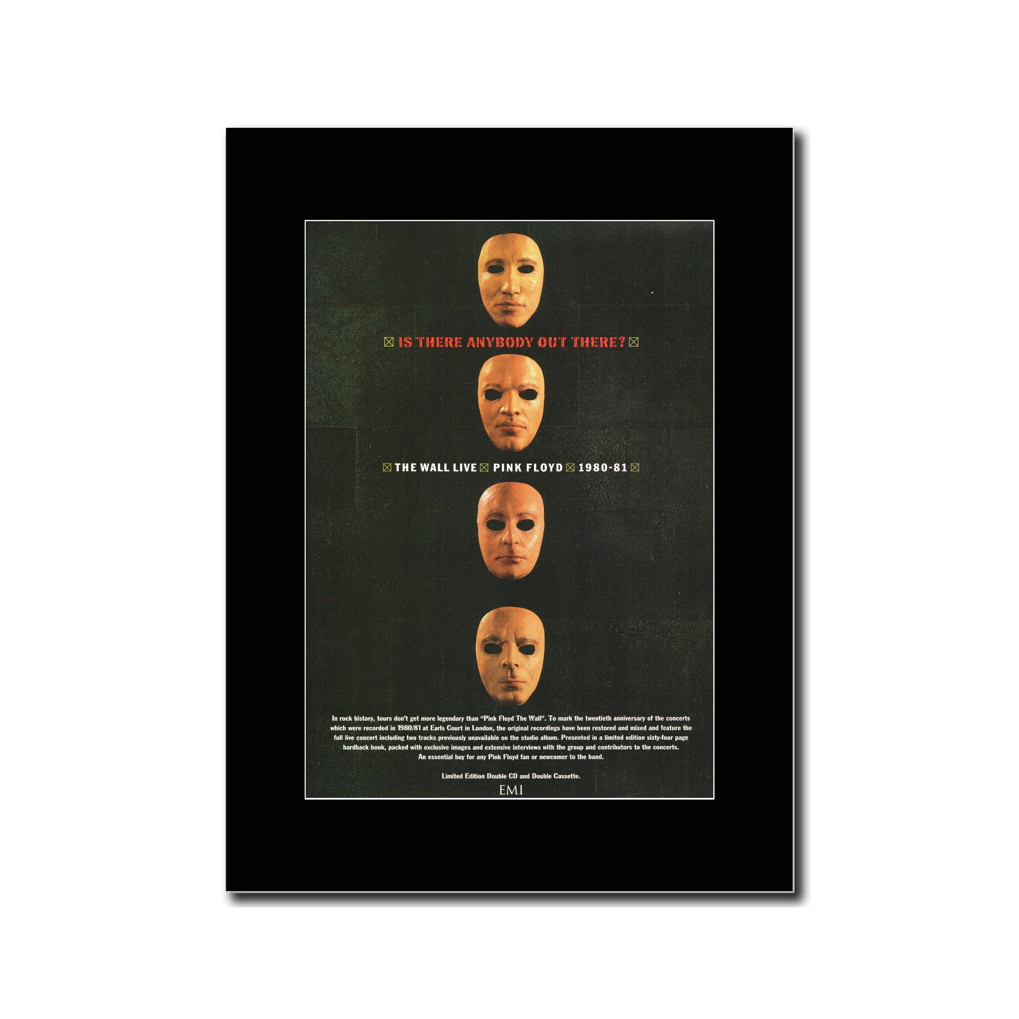 Is There Anybody Out There Album Cover