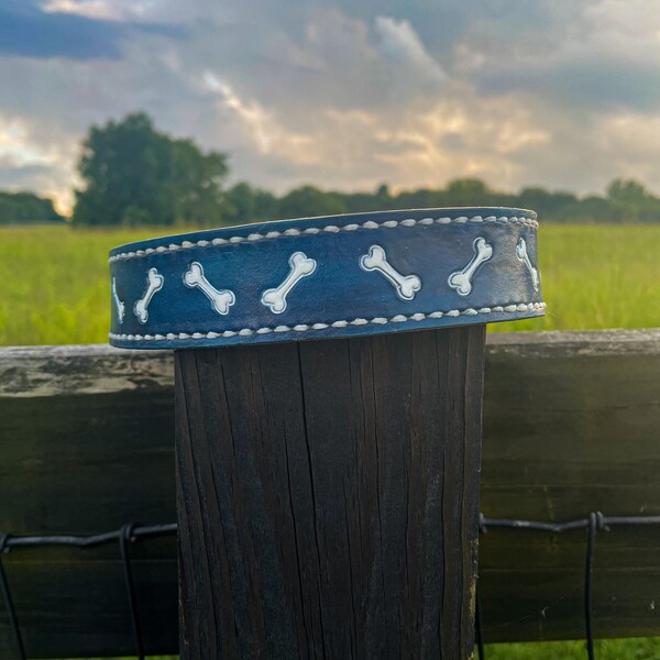 Leather Dog Collar Pattern - Etsy