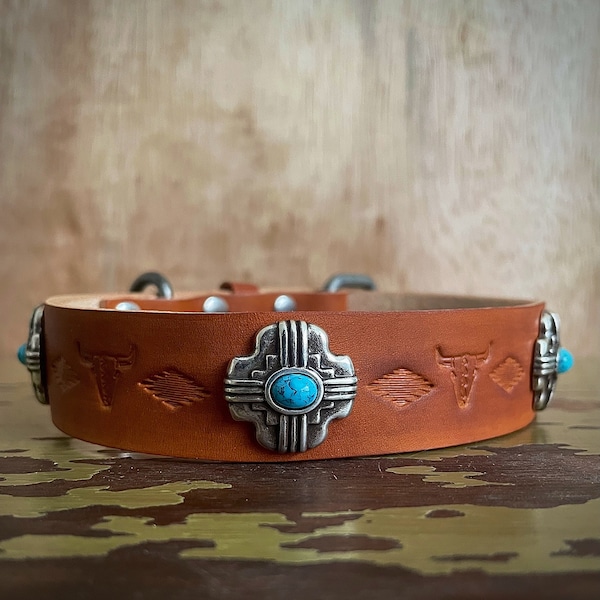 Western Dog Collar - Etsy