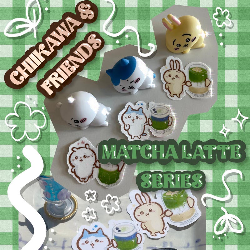 Chiikawa Stickers - Etsy