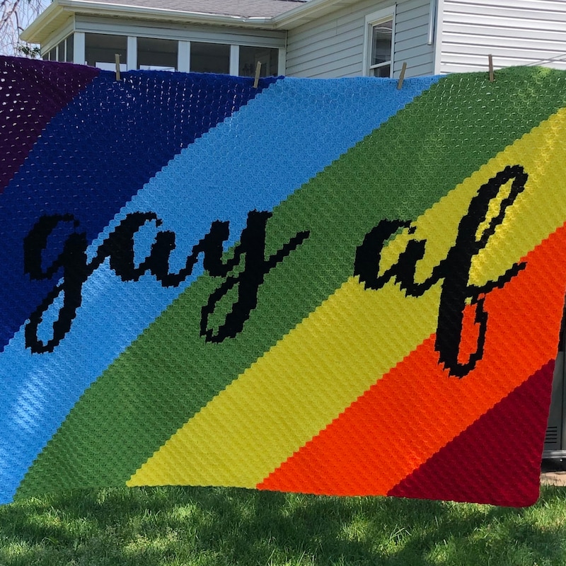 Lgbt Crochet Pattern - Etsy