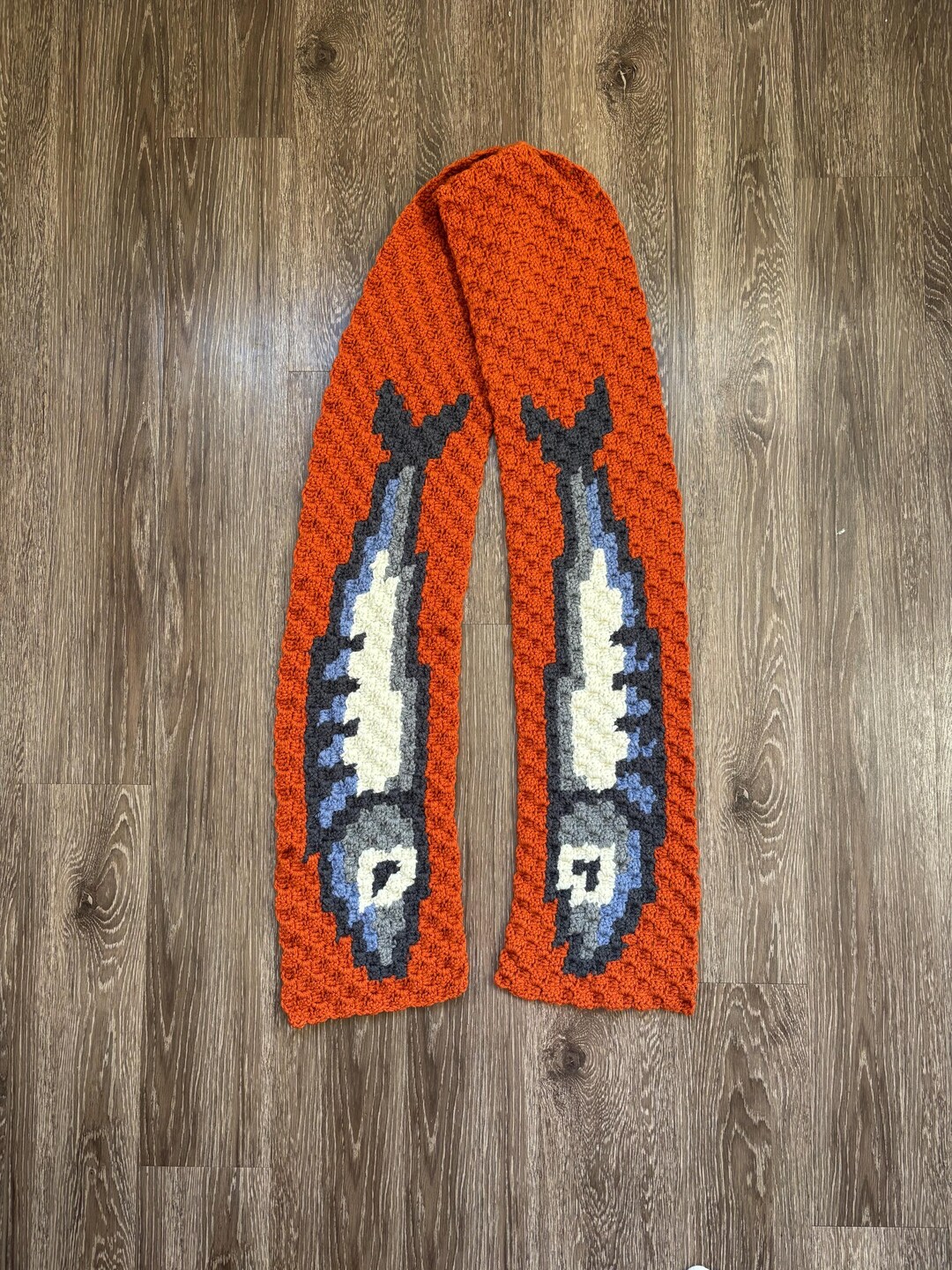 CROCHET PATTERN, Sardine Scarf, C2C CROCHET - Etsy