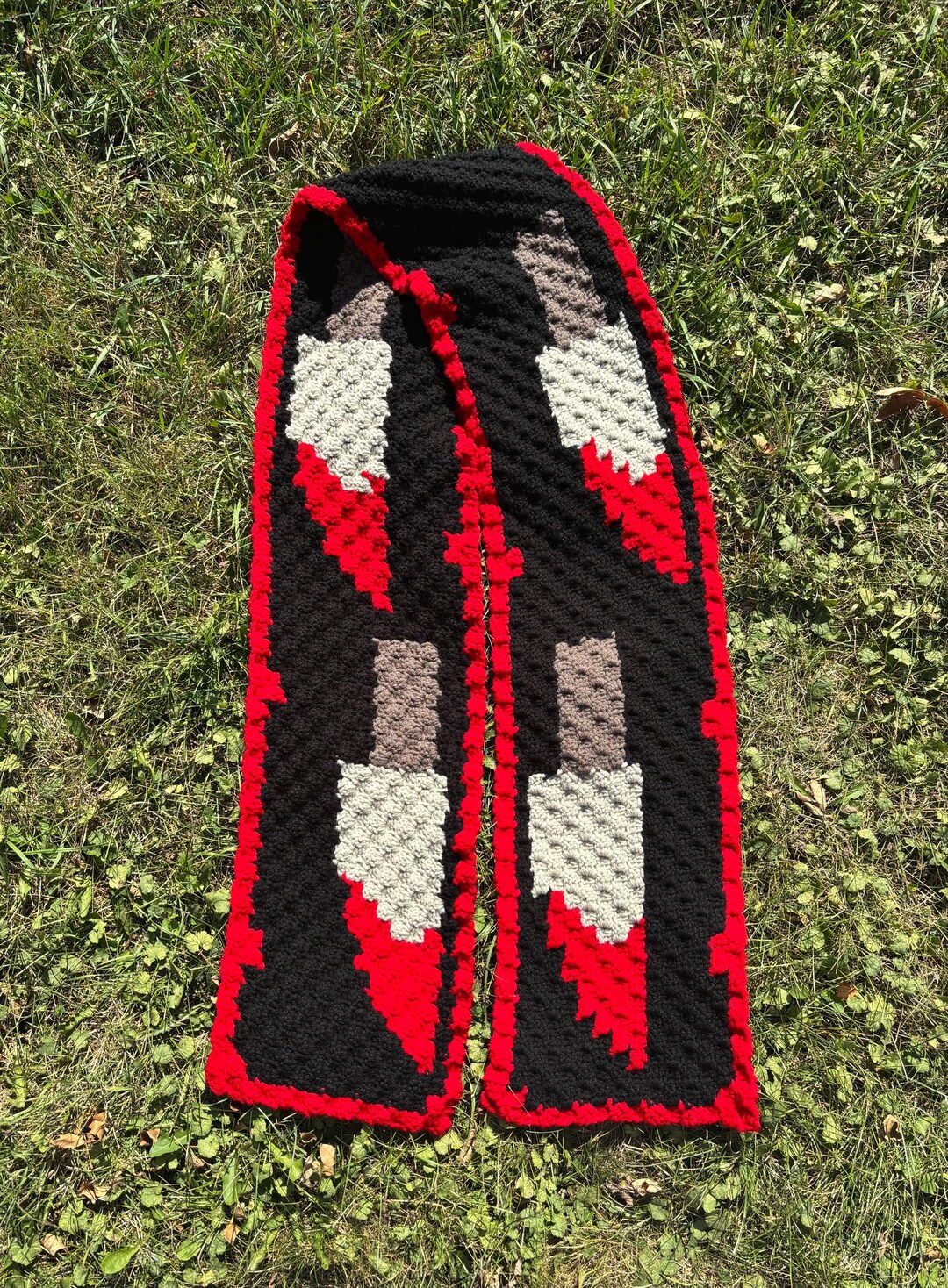 CROCHET PATTERN, Knife Scarf, C2C Pattern - Etsy