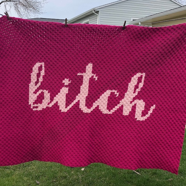 Curse Word Crochet Pattern - Etsy