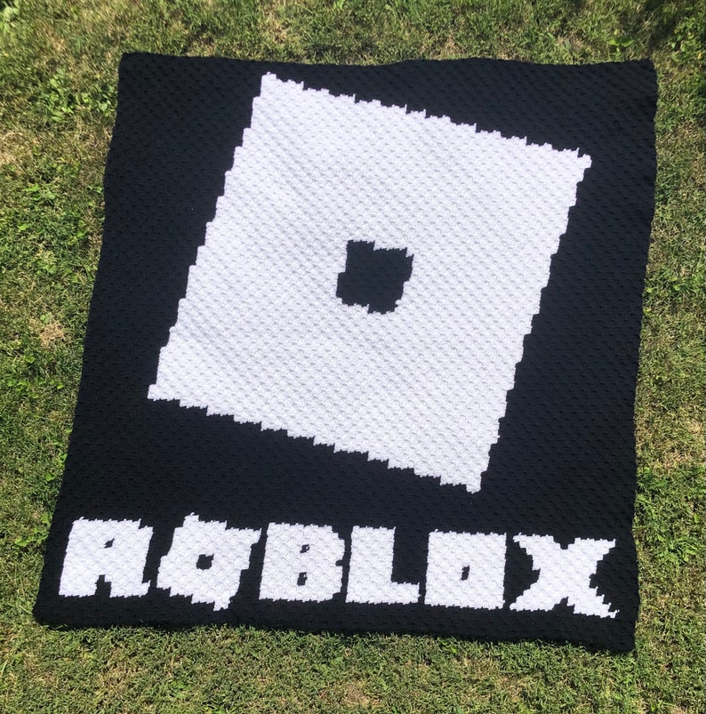 CROCHET PATTERN C2C Roblox Blanket - Etsy España