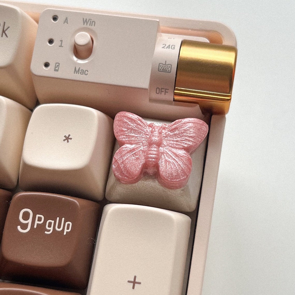 Butterfly Keycap Artisan Keycap Handmade Cute Keycaps - Etsy