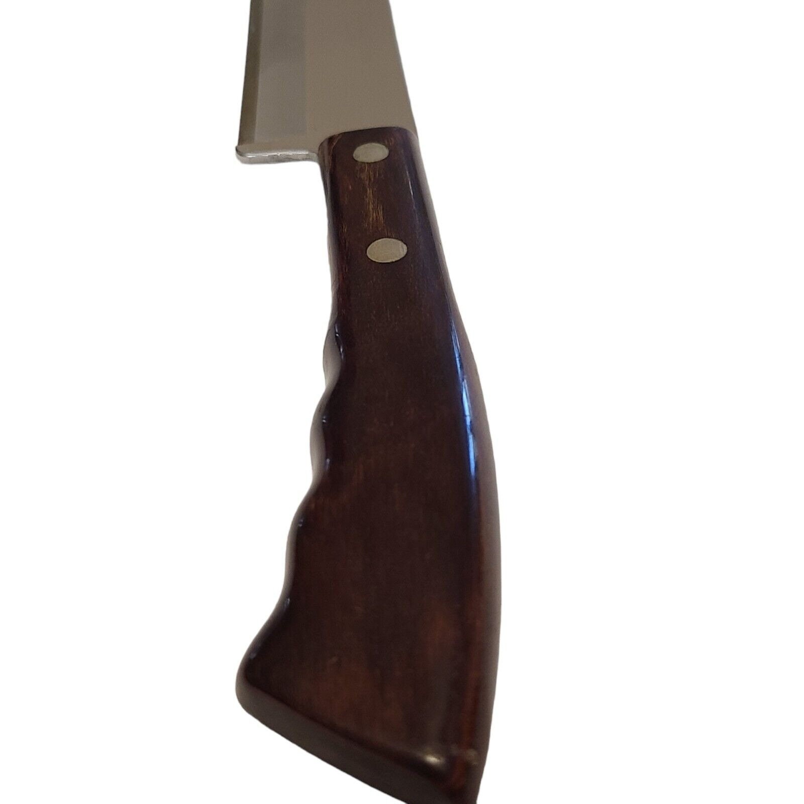 Vintage West Bend 8 Stainless Steel Carving Slicing Knife Brown Wood ...