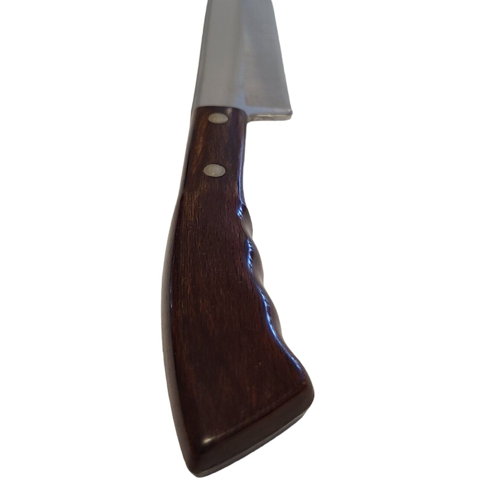 Vintage West Bend 8 Stainless Steel Carving Slicing Knife Brown Wood ...