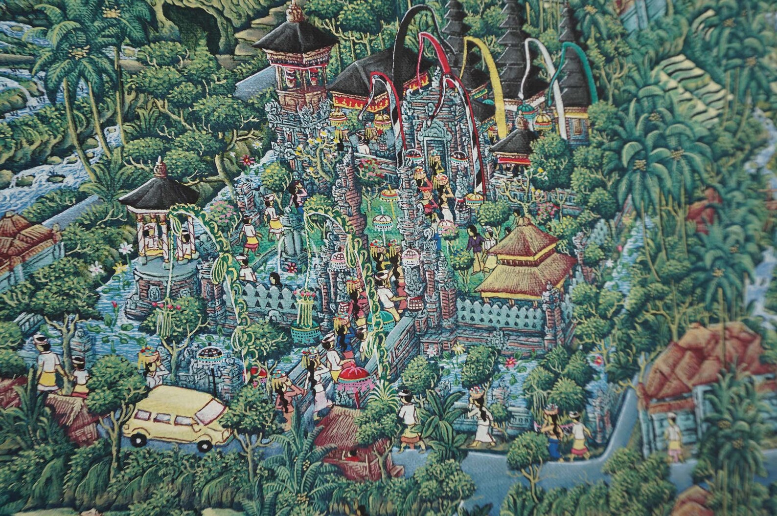 Bali Island Painting Original Painting Bali Painting Living - Etsy