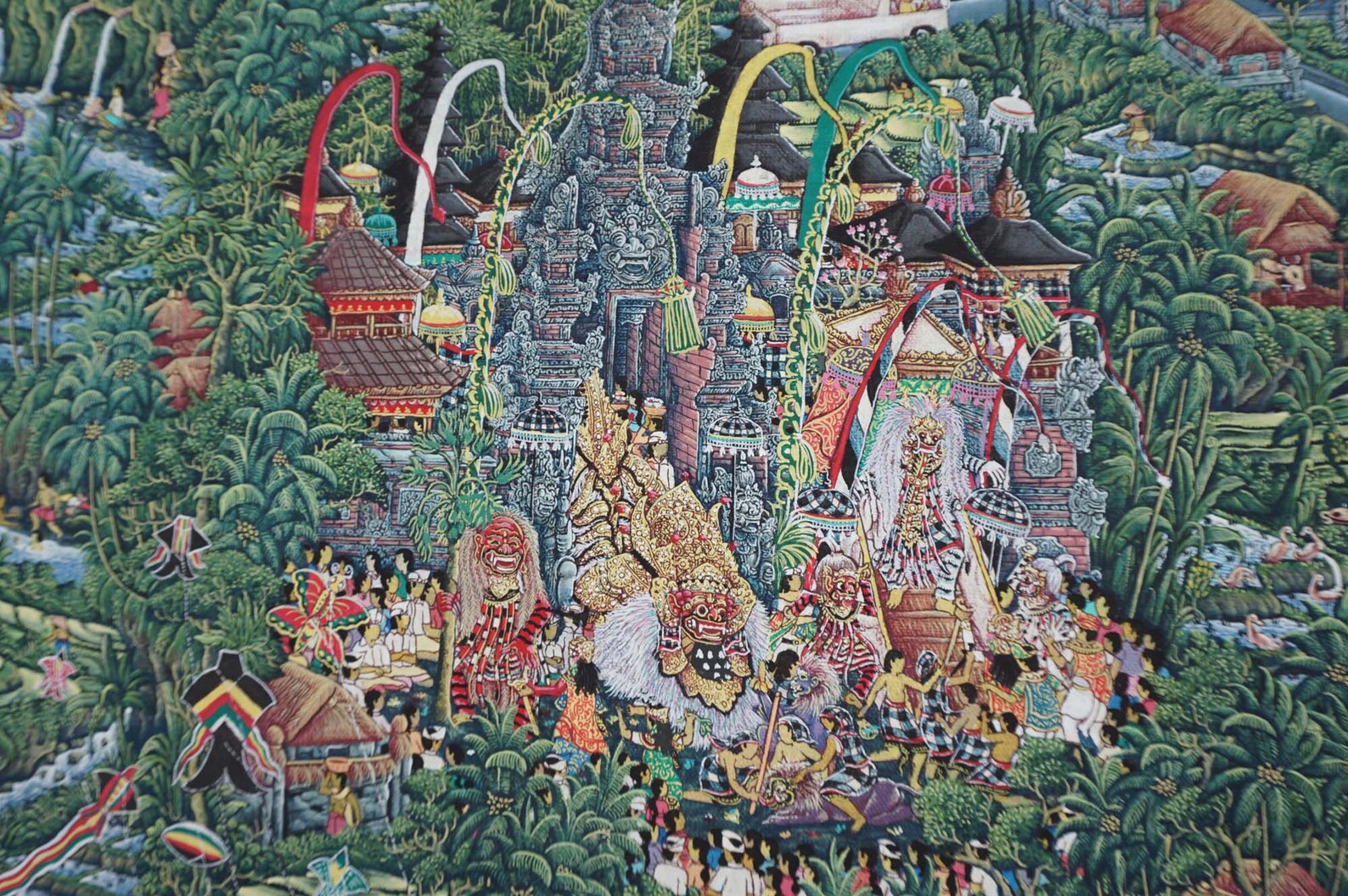 Bali Island Painting Original Painting Bali Painting Living - Etsy