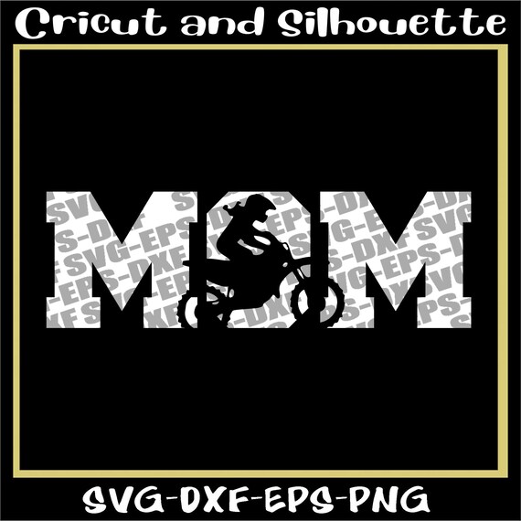 Motocross Svg Motocross MOM Svg Dirt Bike Svg Moto Svg | Etsy