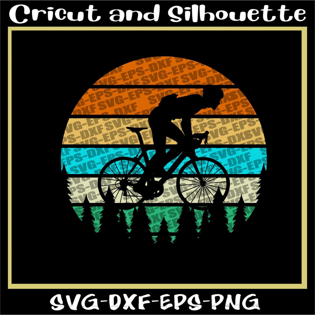 Biking Svg, Bike Svg, Biker Svg, Bike Vintage Svg, Bike Print File Eps ...