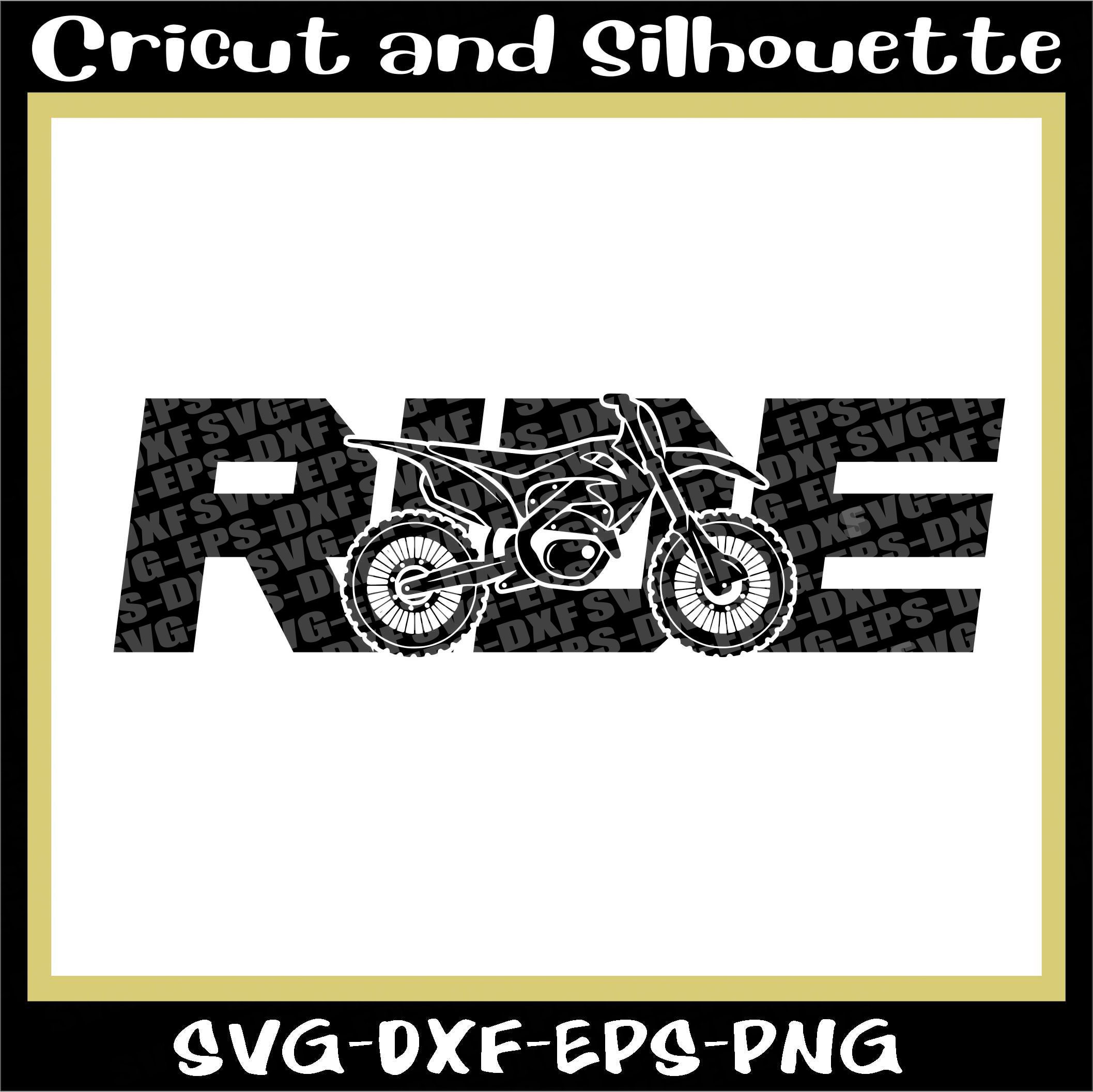 Motocross Svg Motocross Print File RIDE Moto Svg | Etsy