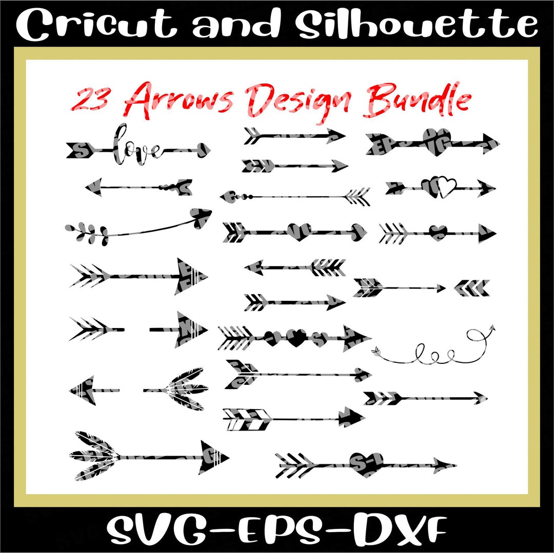 Arrow SVG, Arrow Clipart, Arrow Files for Cricut, Arrow Files for ...