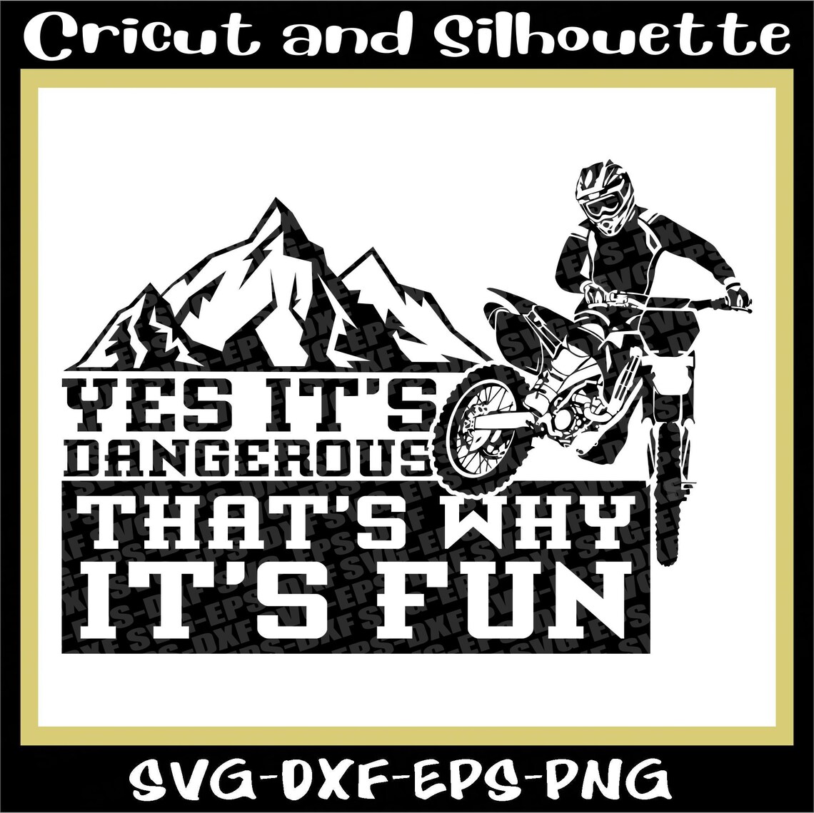Motocross Svg Ride Svg Racing Svg yes It's - Etsy