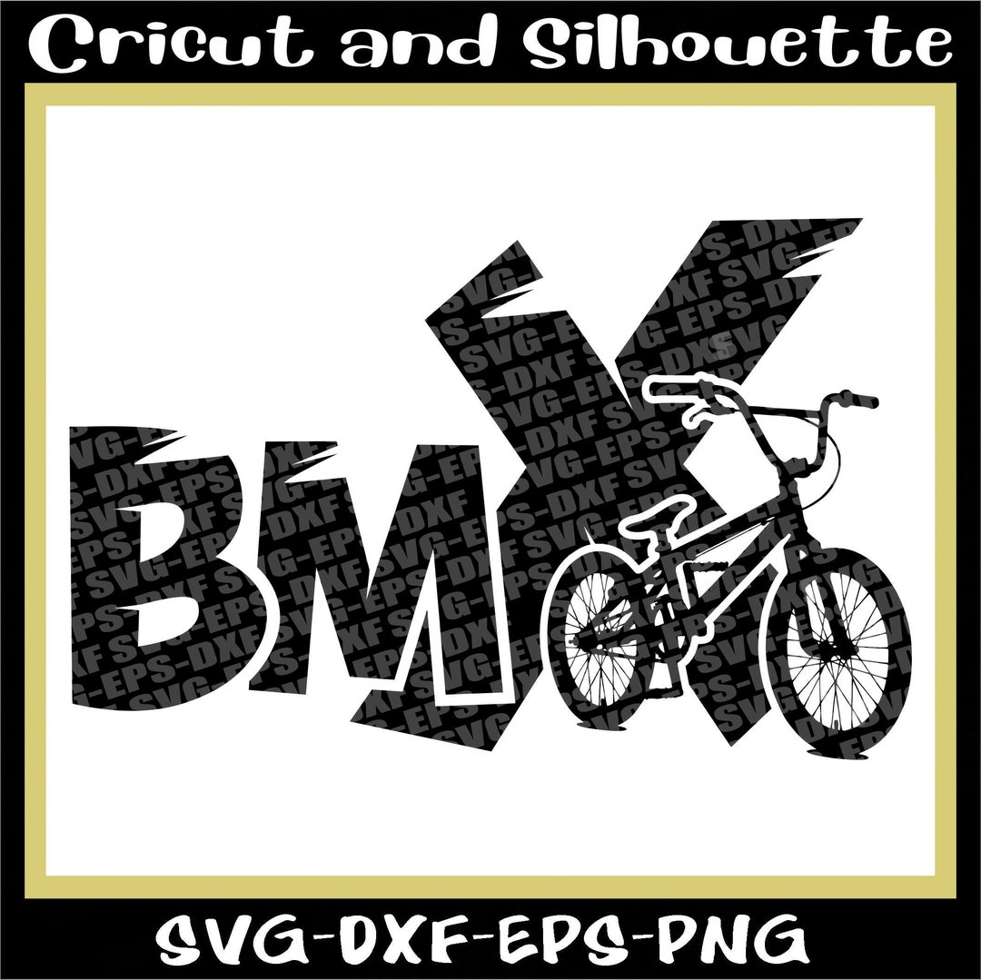 BMX Svg, Bmx Svg Files, Bike, Bicycle, Stunt, Freestyle - Eps,dxf,svg ...