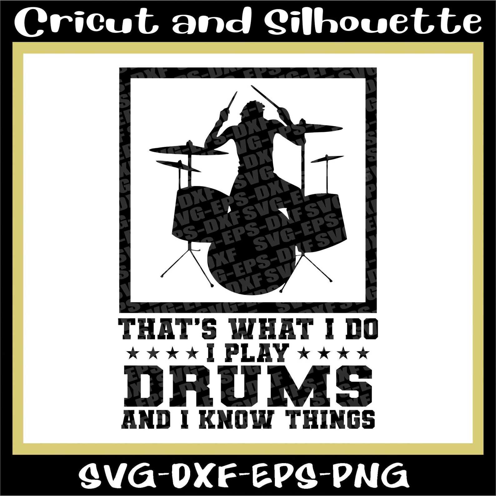 Drummer Svg Drum Svg Drum Stick Svg Drummer Svg | Etsy