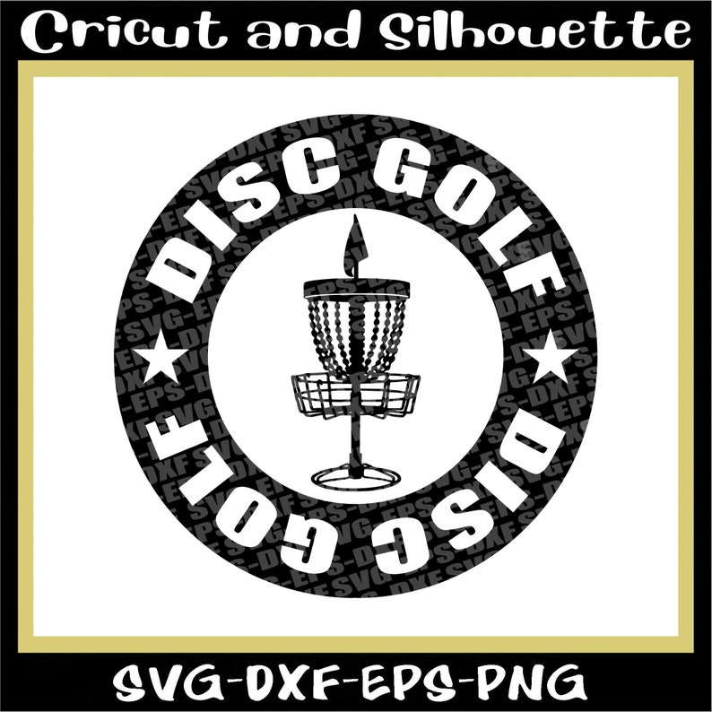 Disc Golf Svg Filesdisc Svg disc Golf Artistic - Etsy