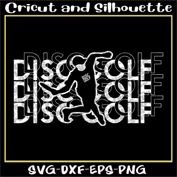 Disc Golf Svg Disc Golf Print File Cool Artistic DISC - Etsy