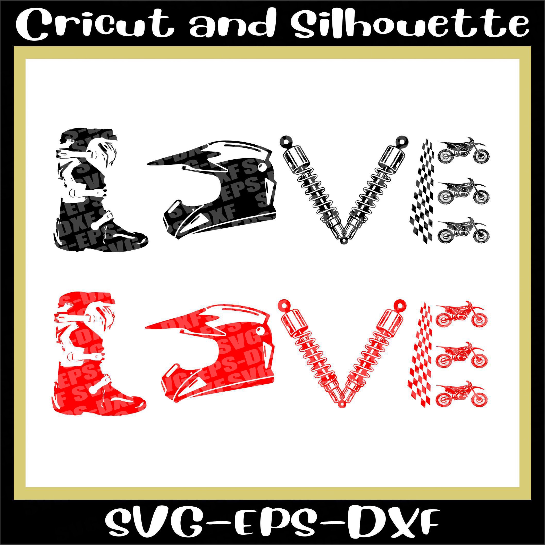 Motocross Svg Motocross LOVE Svg Dirt Bike Svg Dirt Svg | Etsy Canada