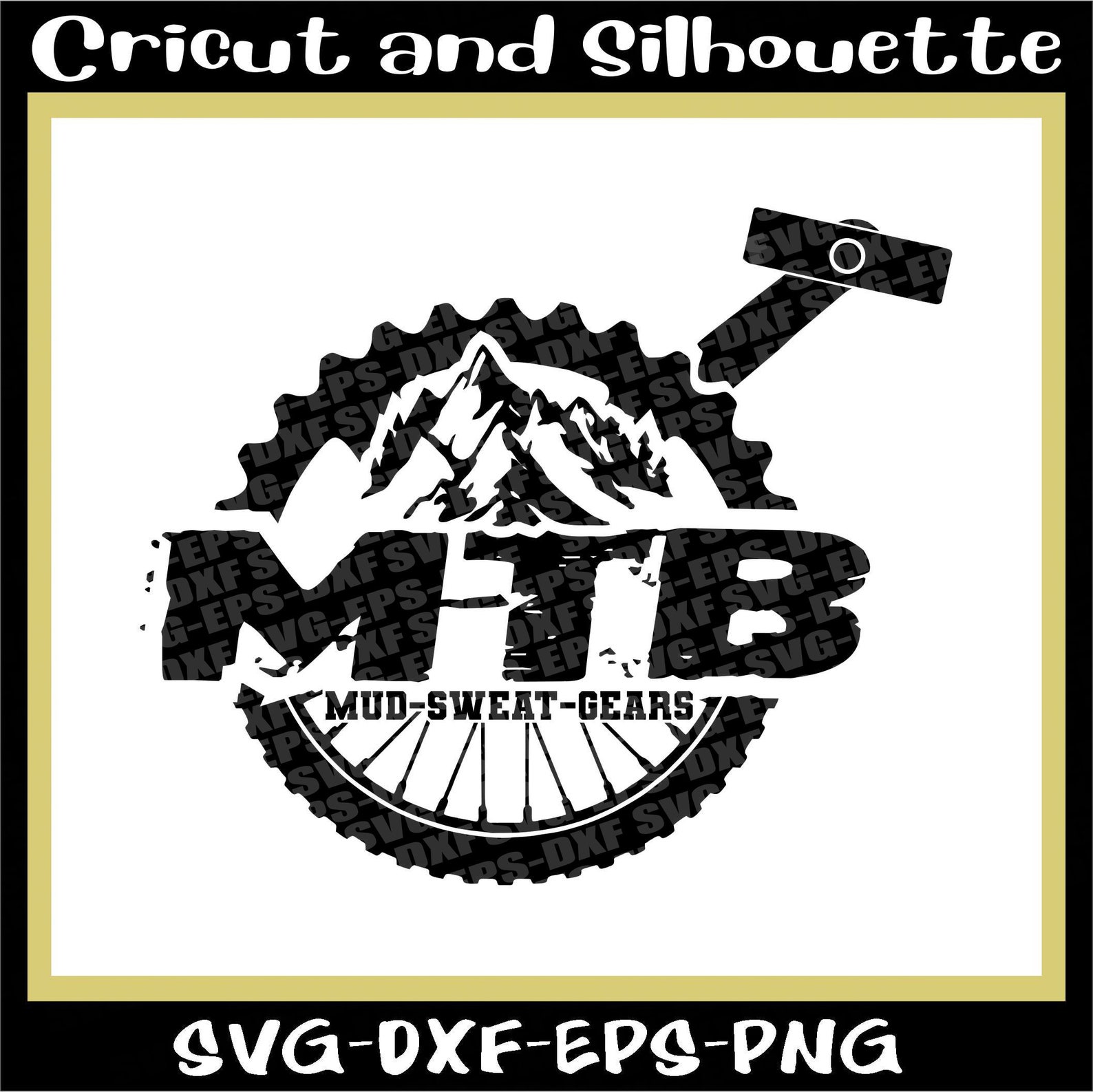 MTB Svg Mountain Bike Svg Files mtb Gear Pedal-mud - Etsy