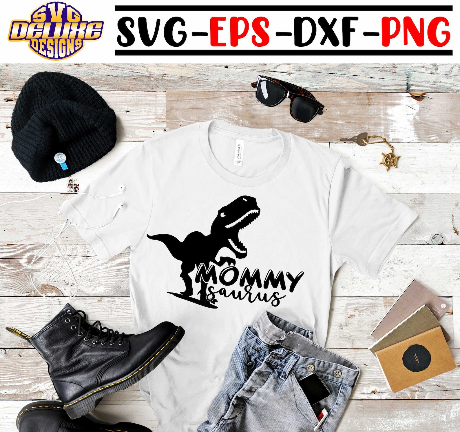 Daddy Saurus Svg File Mommy Saurus Svg File dinosaur dad | Etsy